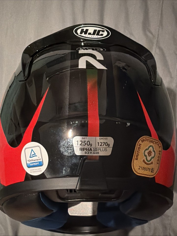 HJC RPHA 10 PLUS Motorcycle Helmet With Bag | eBay UK