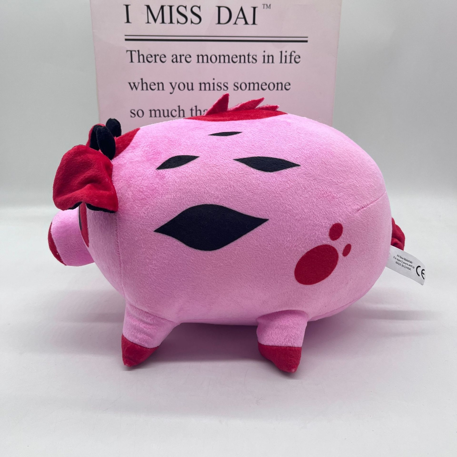 Hazbin Hotel Fat Nuggets Plush Doll Plushie Figure Helluva Boss Pig