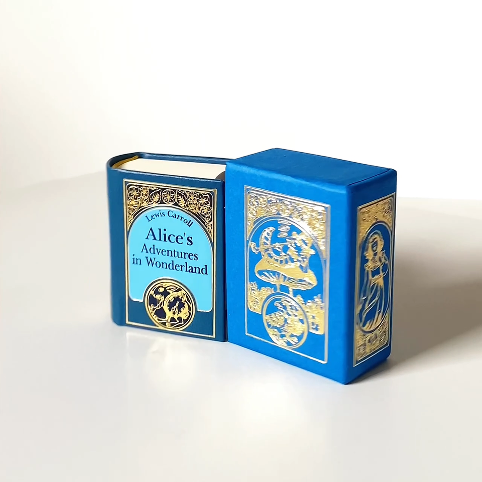 MINIATURE BOOK Alice´s Adventures in Wonderland | eBay