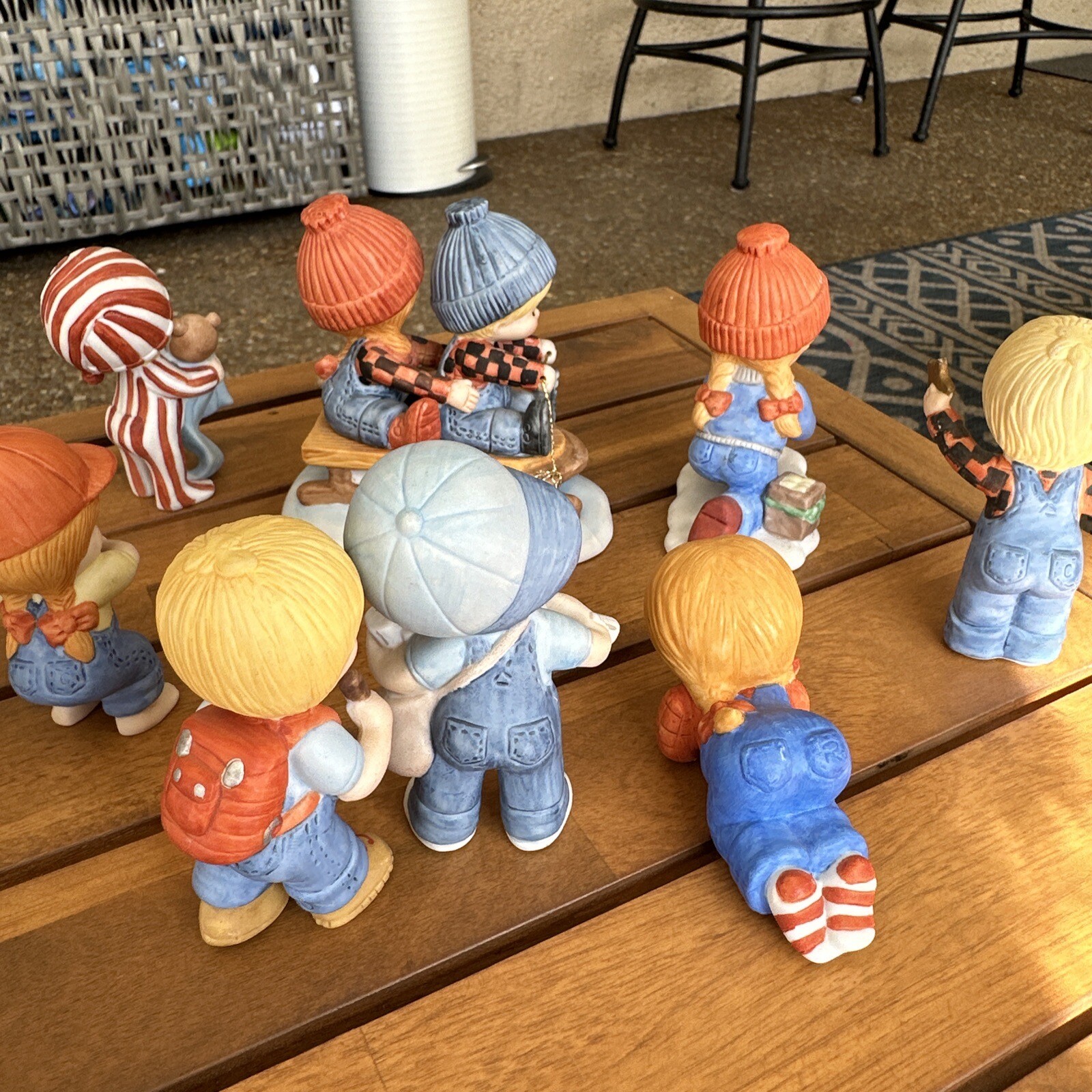 Vintage Enesco Country Cousins Figurines LOT Of 10 Figures 1980’s | eBay