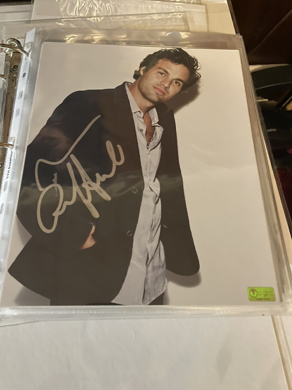 Mark Ruffalo Autographed 8x10 Marvel Avengers Photo The Hulk Bruce ...