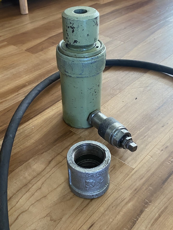 ENERPAC WR5 HYDRAULIC SPREAD CYLINDER SPREADER DUCKBILL 1 TON CAPACITY ...