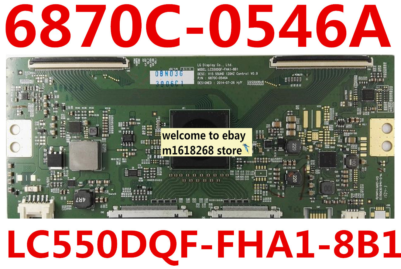 T-con Board 6870C-0546A Model:LC550DQF-FHA1-8B1 DESC:V15 55UHD 120HZ ...