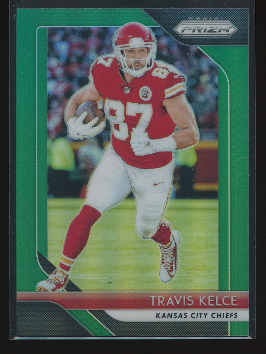 Travis Kelce 2018 Panini Prizm Green | eBay