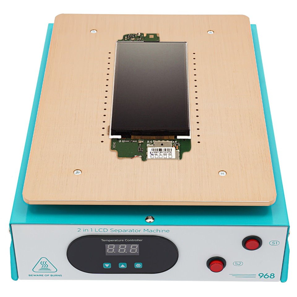 14in LCD Touch Screen Hot Plate Glass Vacuum Separator Machine ...