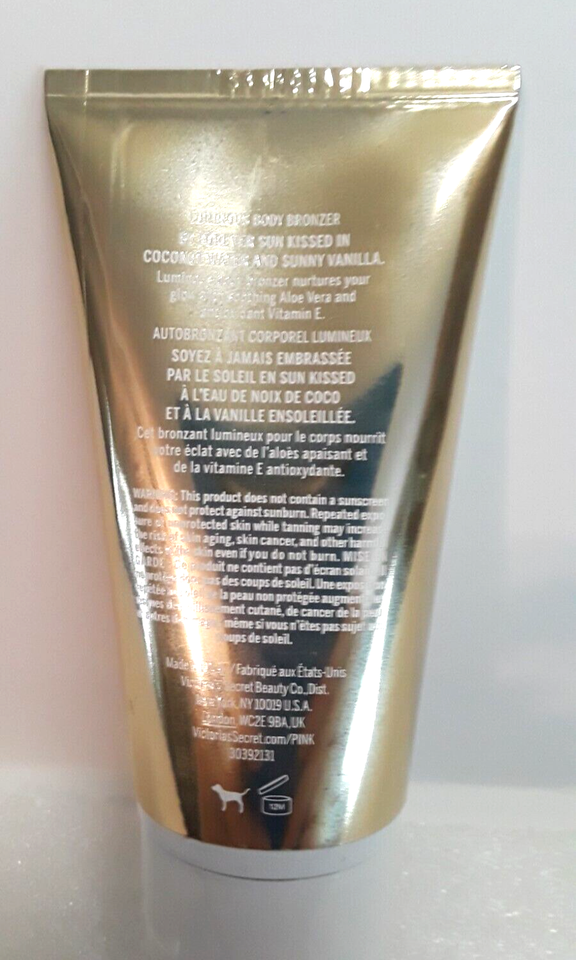 Victoria's Secret Pink Sunkissed Luminous Body Bronzer 2.5oz Rare New ...