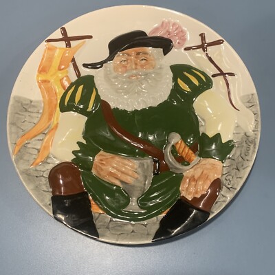 Collectible Davenport Decorative Hand Painted Toby Falstaff Wall Plate ...