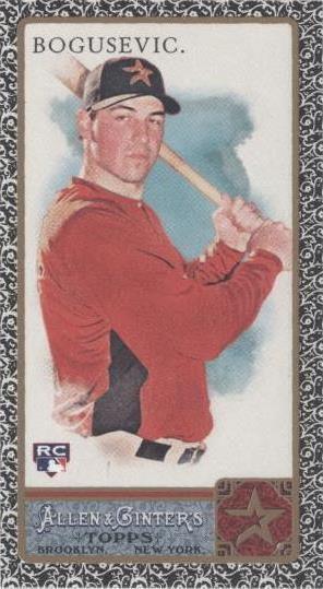 2011 Topps Allen & Ginter's - Brian Bogusevic #176 Mini Black Border ...