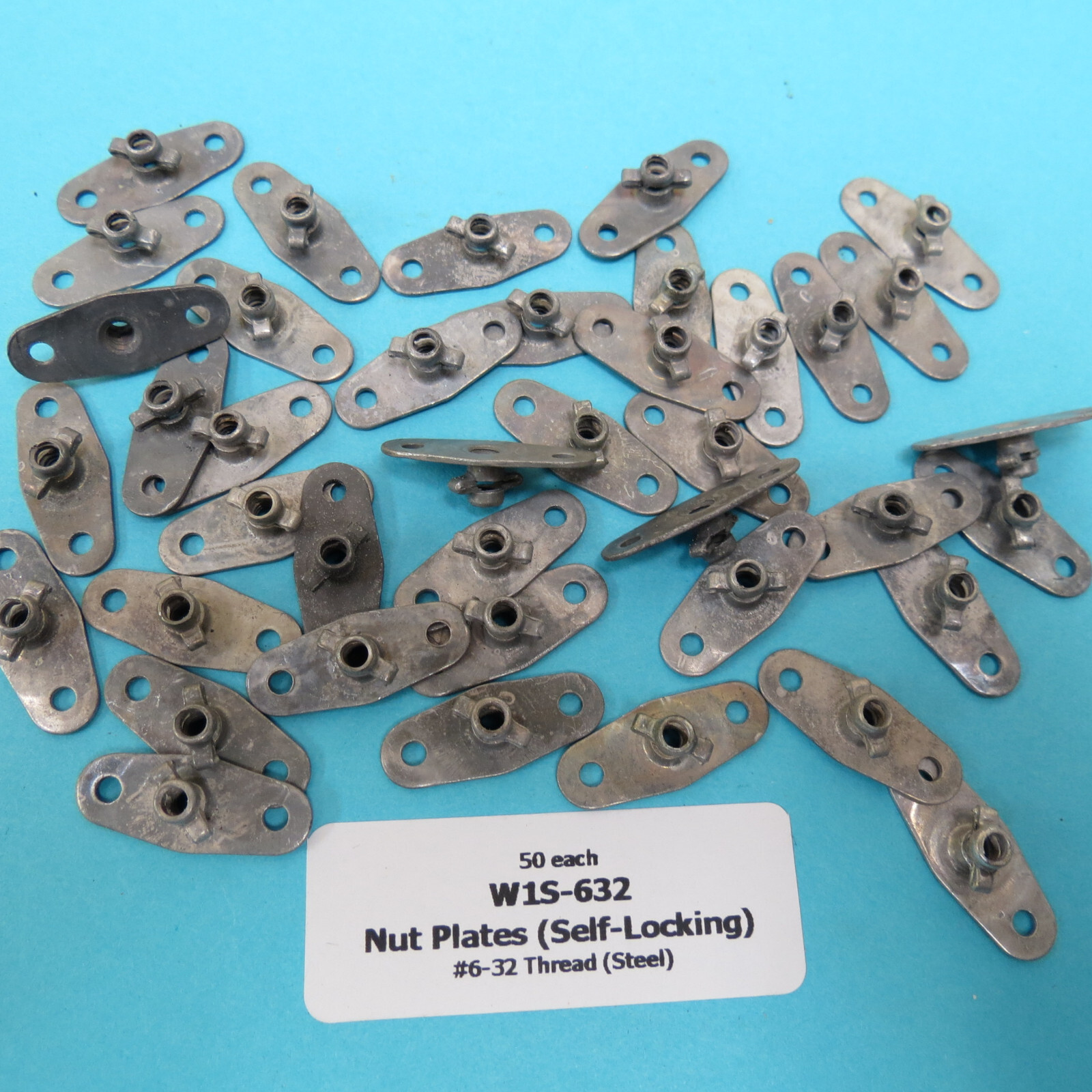 #6-32 Self Locking Nutplates Vintage Original “BOOTS” Aircraft 2 Lug ...