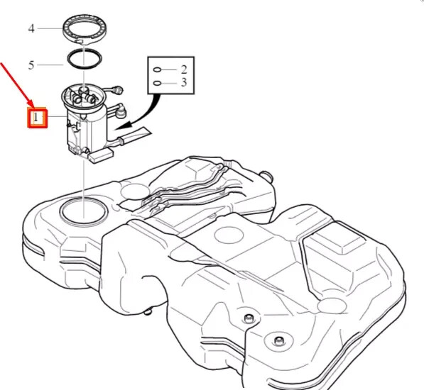 FUEL PUMP 31372903, 31273964, 30792970, 9G9N-9275-AB, 9G9N9275AB, D3V90 ...