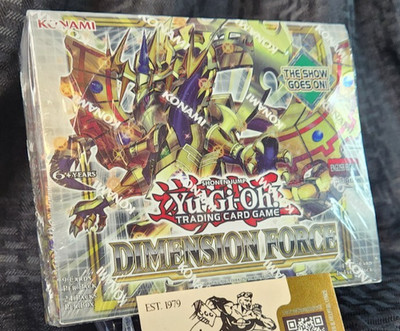 Komani YuGiOh! TCG Dimension Force Booster Display Booster Box - 24 ...
