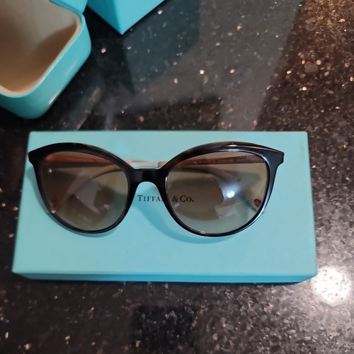 Tiffany & Co. 4117-B 8134/3B 54-19-140 2N Black blue Plastic/met Fram ...