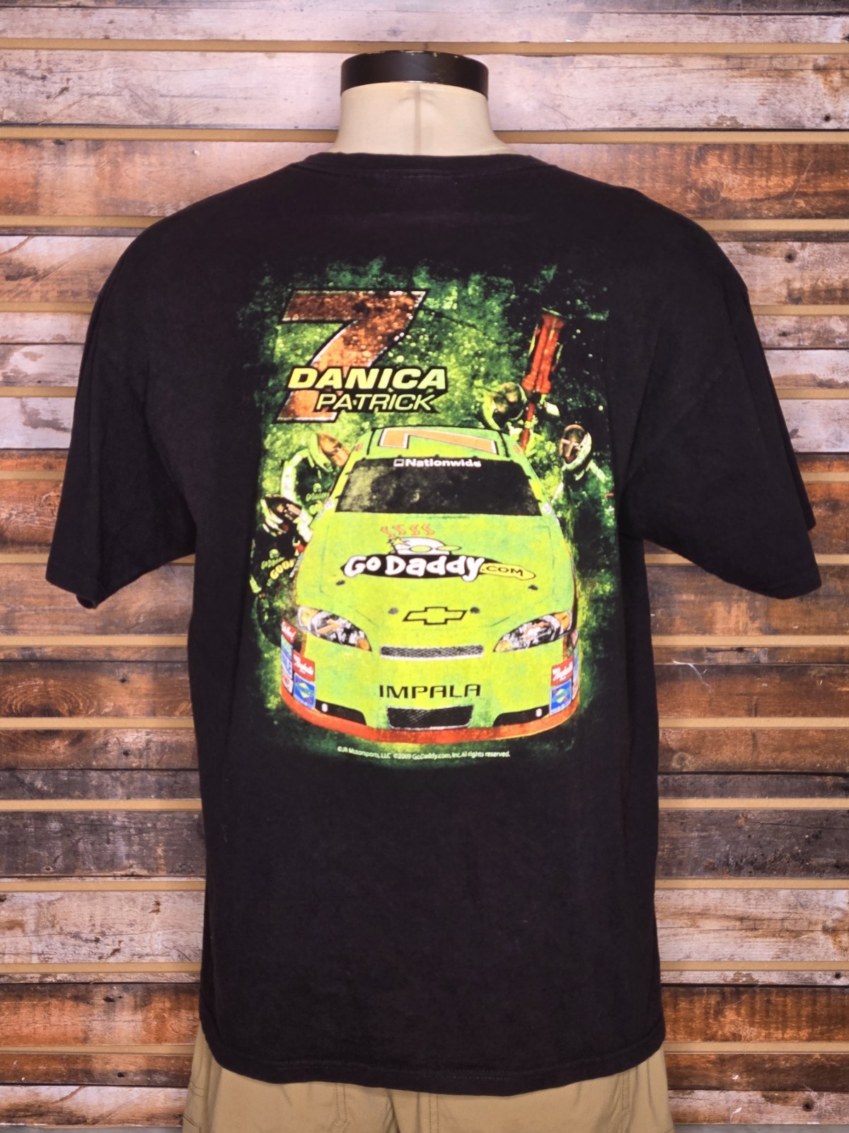 Vintage NASCAR Go Daddy Danica Patrick Chevy Impala C… - Gem