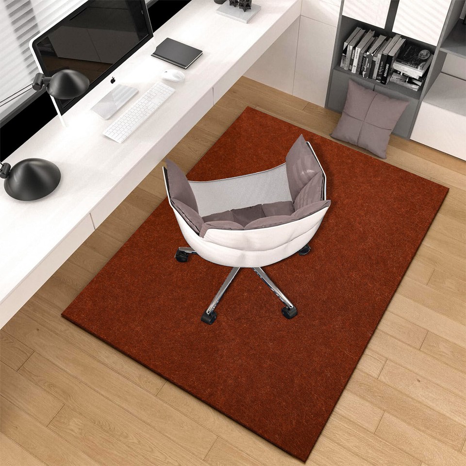 4-Color Office Home Desk Chair Mat Carpet For Hardwood Floor Scratches ...