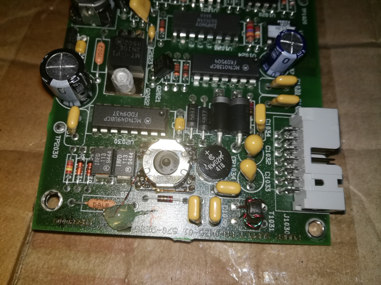 Tektronix 670-9286-05 Power Supply PCB board for TDR-1503C / 1502C ...