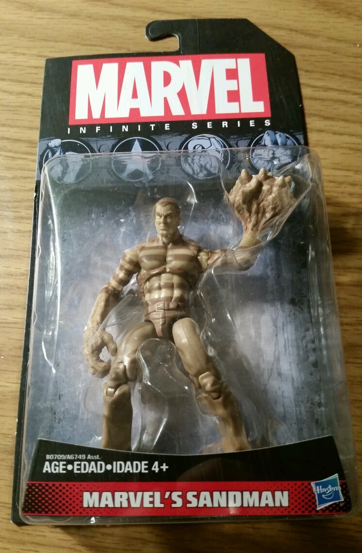 Hasbro Marvel Infinite Series Wave 5 SANDMAN TAN VARIANT Figure 3.75 ...