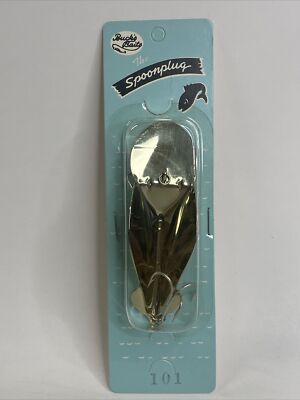 Vintage Bucks Baits Buck Perry Spoonplug Spoon Lure 101 3.75” Long ...