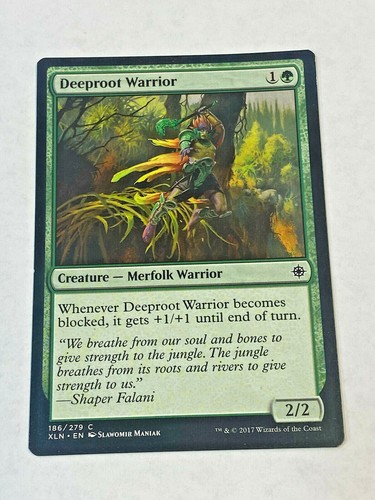 Deeproot Warrior - Ixalan - Magic the Gathering MTG Nice! | eBay