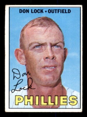 1967 Topps Baseball #376 Don Lock VG *e4 | eBay