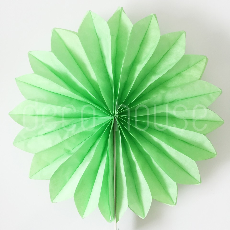 Tissue Paper Flower Hanging Fan Wedding Birthday Garland Party Decor ...