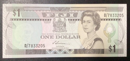 1980 FIJI PAPER MONEY - ONE DOLLAR UNCIRCULATED BANKNOTE! | eBay