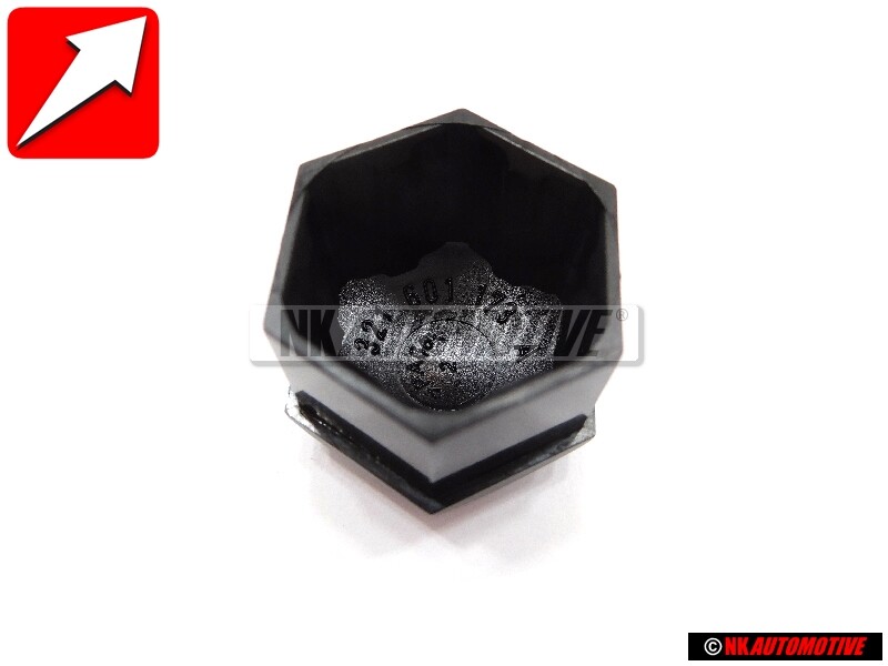 Original VW Wheel Bolt Cover Lug Nut Cap Black - 321601173A 01C | eBay