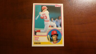 1983 TOPPS #554 MIKE VAIL BASEBALL CARD | eBay