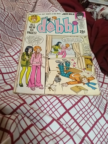 DATE WITH DEBBI #14 DC Comics 1971 Bronze Age JACK WILD Oliver Actor ...