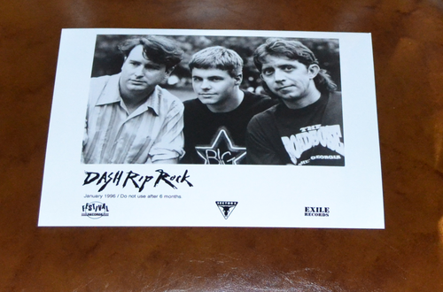 Original Australian Press Photo, Dash Rip Rock, January 1996 Festival ...