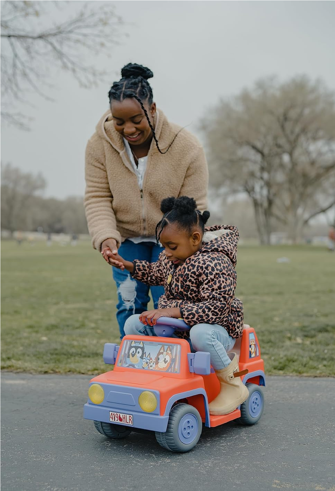 Sakar International A6V241-V1-STK-1 Bluey 6V Ride On Car for Toddlers ...