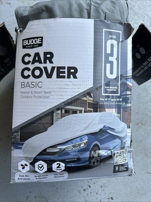 Budge Ultra Car Cover~Size 3~ See Chart For Sizing~ Used Once | eBay