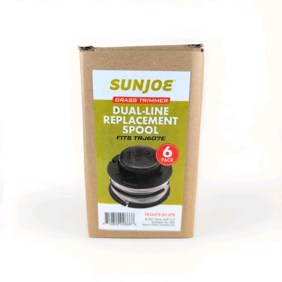 Sun Joe Replacement Trimmer String | Compatible with TRJ607E | 6-Pack ...
