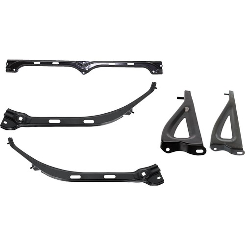 Bumper Face Bar Brackets Retainer Mounting Braces Set of 5 Left & Right ...