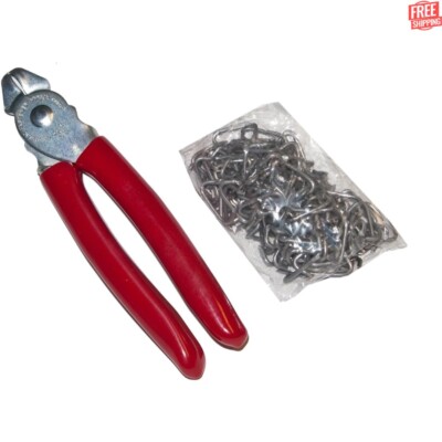 Professional Hog Ring Upholstery Installation Kit with Ergonomic Grip ...