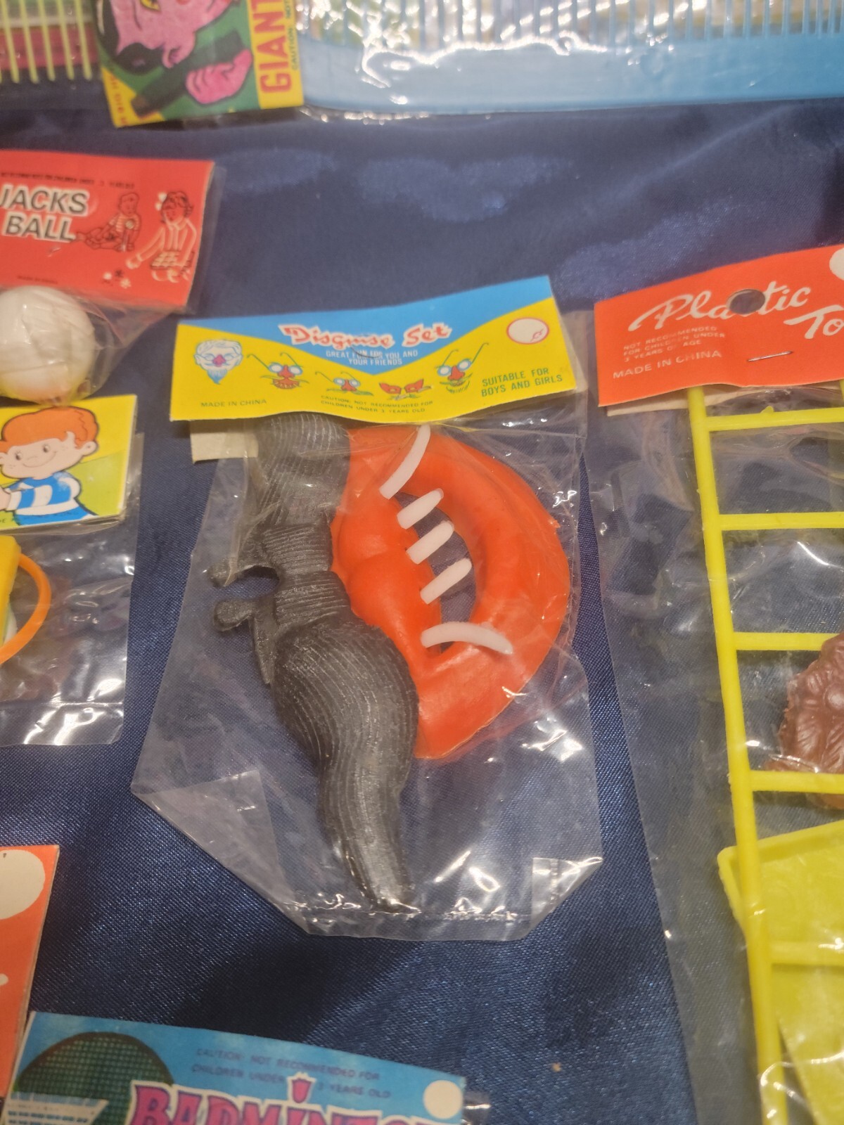 Vintage Plastic Dime Store Toys New In Packages Collection Toy Lot Of ...