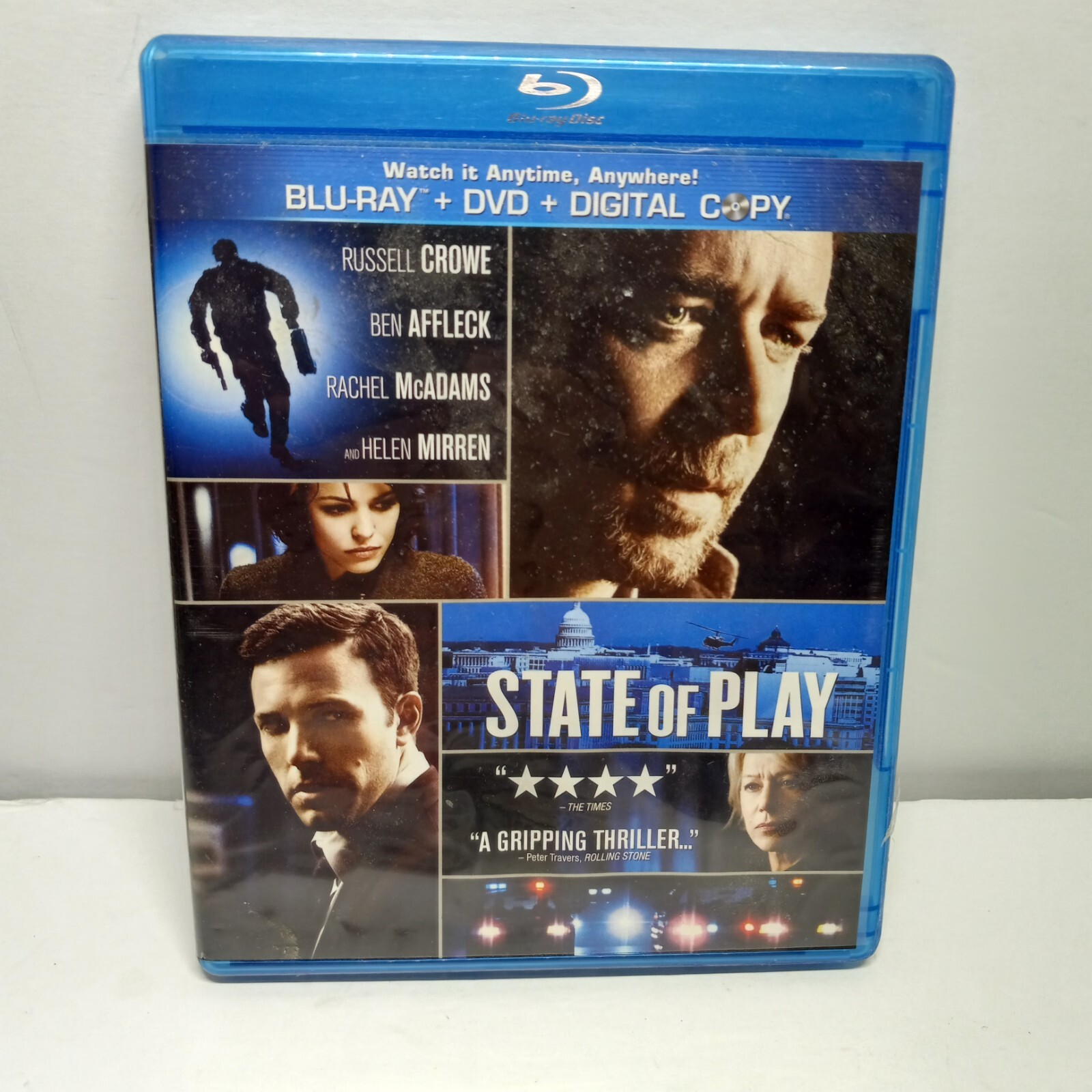 State Of Play (Blu-Ray+DVD) Russell Crowe Ben Affleck Universal ...