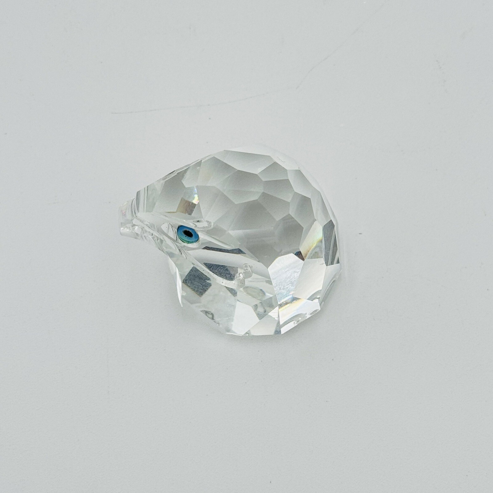 Swarovski Crystal Falcon Eagle Head Figurine # 7645 Bird READ | eBay