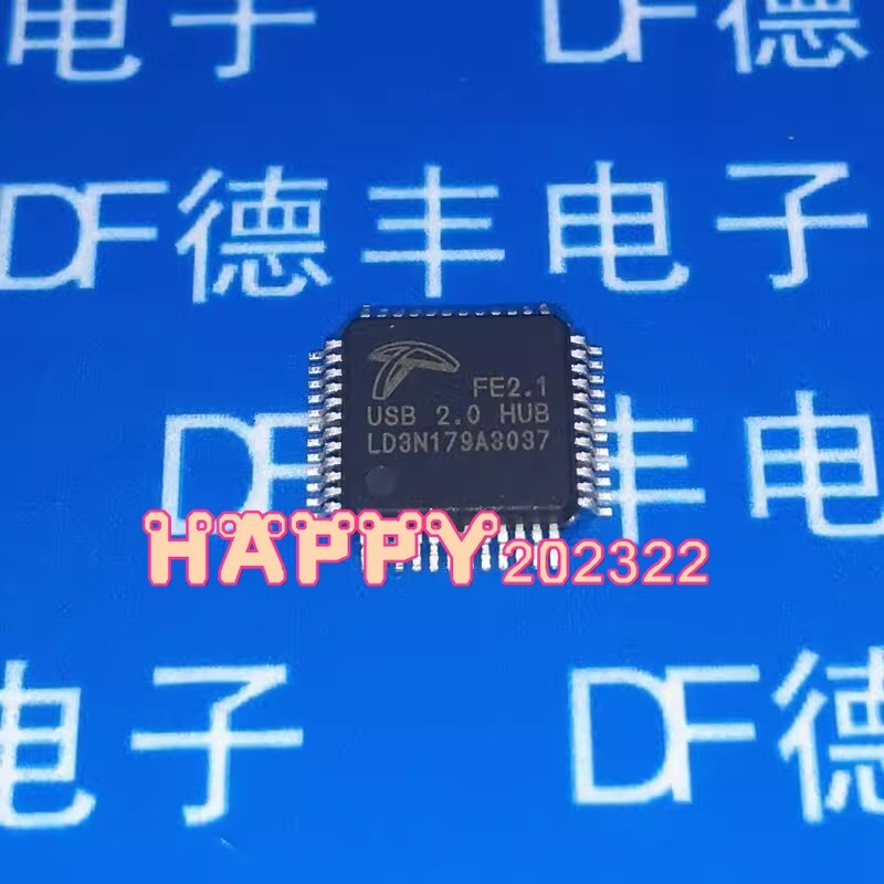 5PCS NEW FE2.1 USB 2.0 HUB FE2.1 QFP48 #YT | eBay