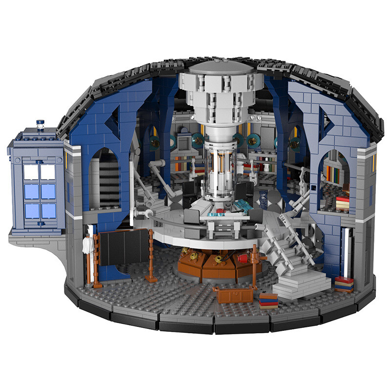 Doctor Who 12th Doctor Tardis Building Block Time Machine Spacecraft ...