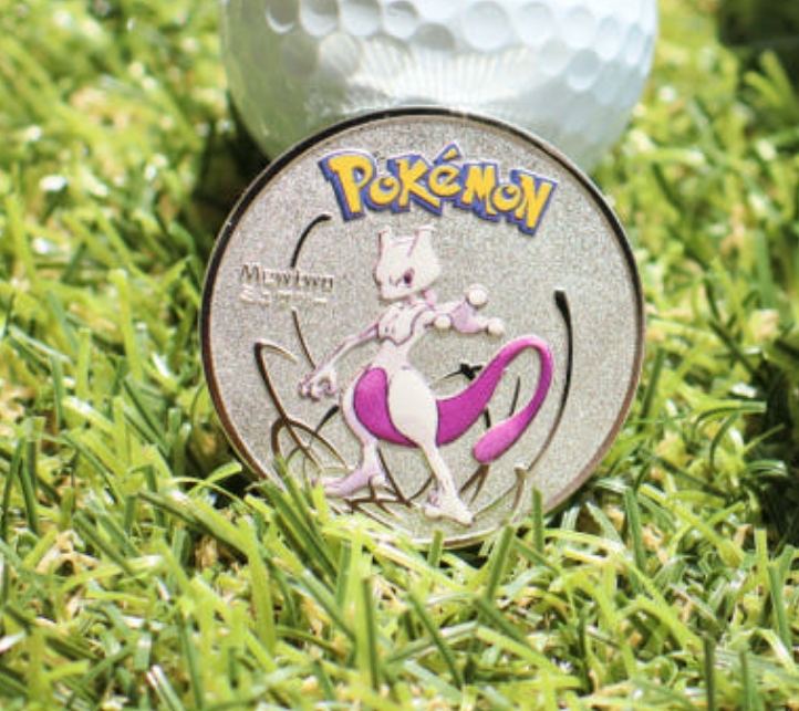 POKEMON GOLF Ball Marker QUALITY COIN Metallic Alloy Non-Magntc **NO US ...