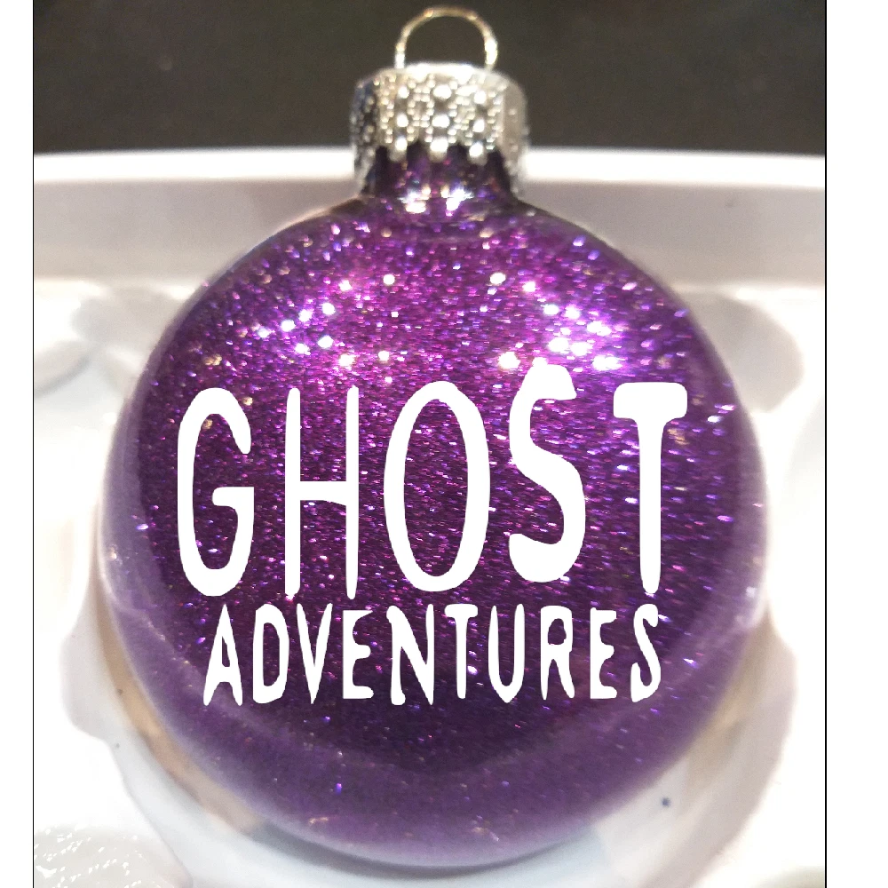 Purple Glitter Ghost