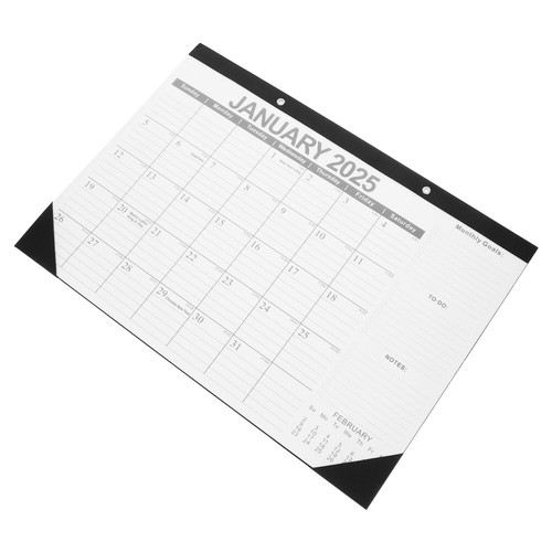 Wall Hanging Calendar Office Large Paper Daily for Decorative Planner ...