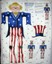New Uncle Sam Scarecrow Sewing Fabric Daisy Kingdom Door Hanging Plus ...