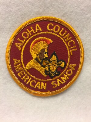 (jab-9) Boy Scouts- Aloha Council - American Samoa patch | eBay