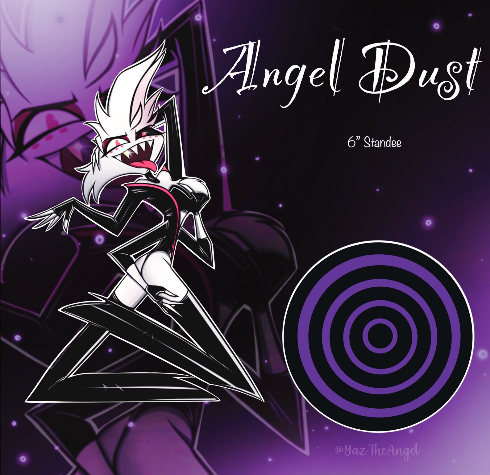 Hazbin Hotel Angel Dust Poison Inspired Acrylic Standee | eBay