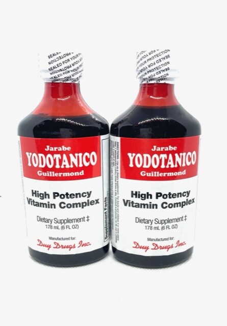 Yodotanico High Potency Vitamin Complex Iodine Dietary Supplement 6 FL ...