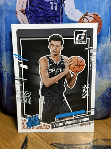 Victor Wembanyama 2023-24 Panini Donruss Base Rated Rookie Card #220 RC ...