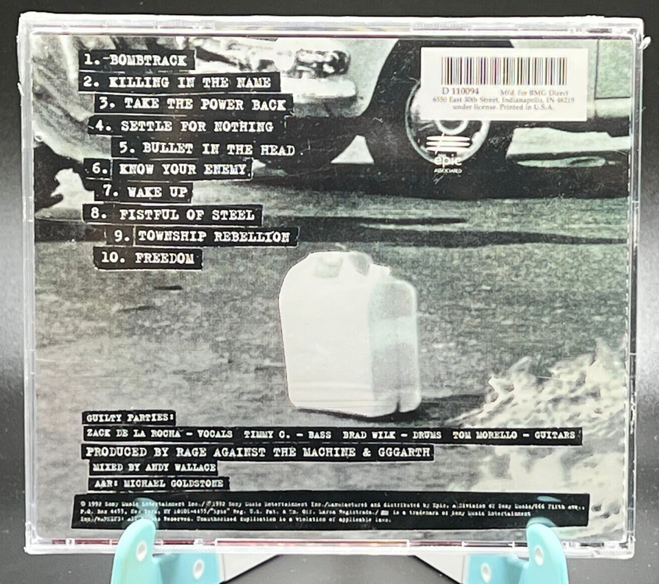 New! Rage Against the Machine [PA] by Rage Against the Machine CD Nov ...