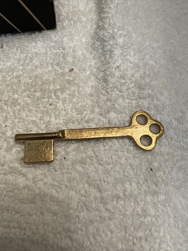 New Ilco 60B Uncut Key Blank Solid Barrel Steel Skeleton Key Brass ...