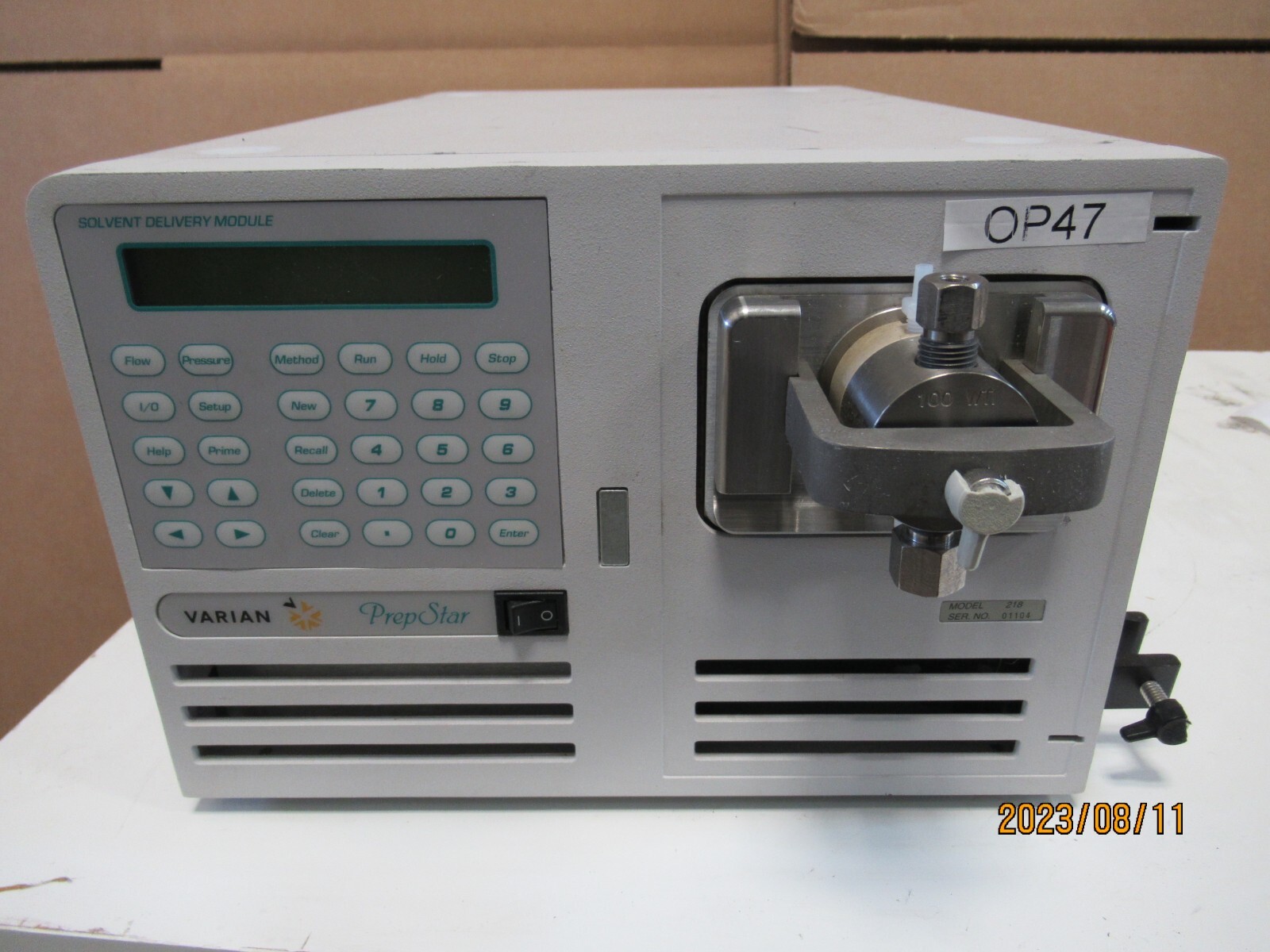 Varian PrepStar Solvent Delivery Module 218 | eBay